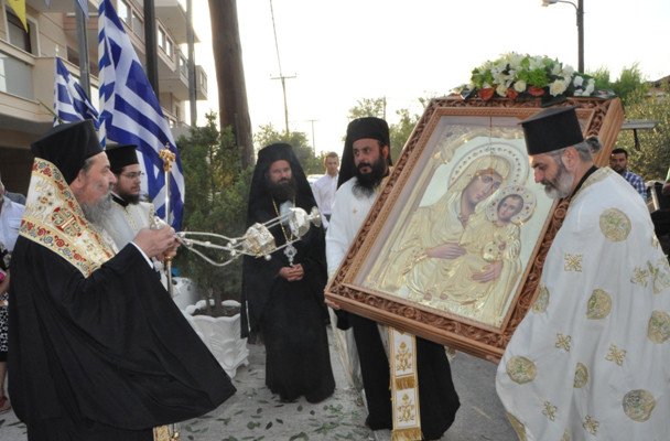 Η Παναγία η Ιεροσολυμίτισσα στον Άγιο Χρυσόστομο Δράμας | dramini