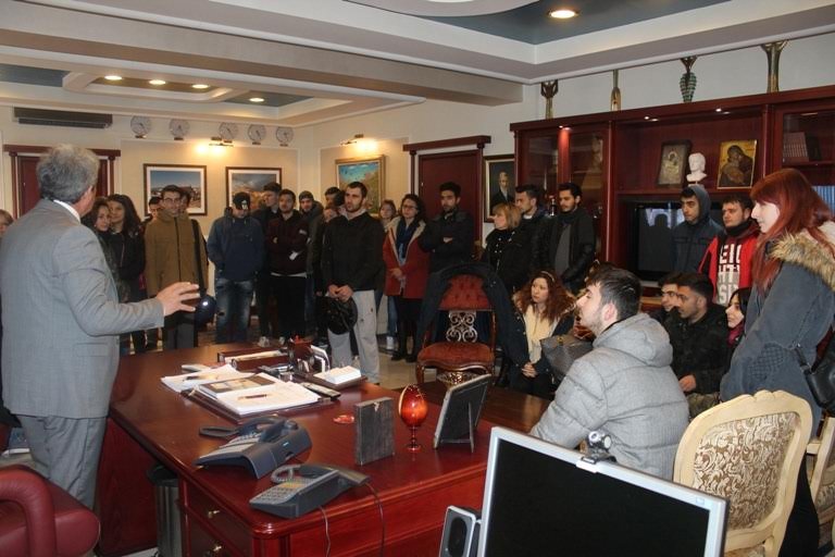 Επισκεψη Σχολης ΕΠΑΣ του ΟΑΕΔ στον αντιπεριφερειαρχη Π.Ε.Δράμας | dramini