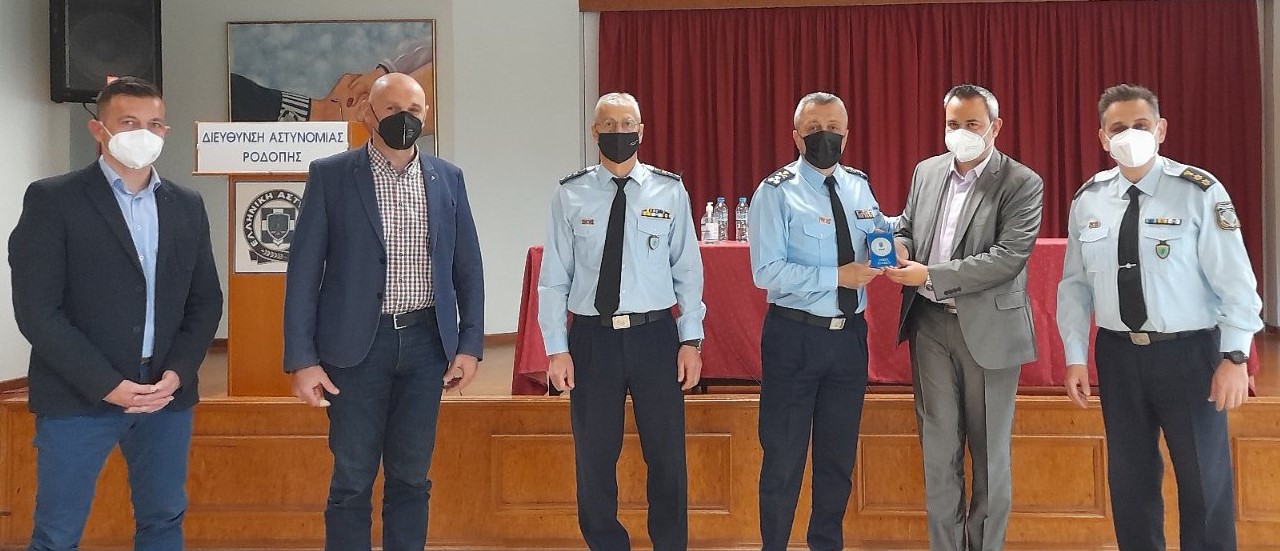 Συνάντηση της Ένωσης Αξιωματικών ΕΛ.ΑΣ ΑΜΘ με τον Γενικό Επιθεωρητή Αστ ...