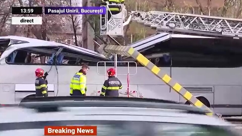 Τροχαίο με λεωφορείο με 47 Έλληνες στην Ρουμανία | dramini