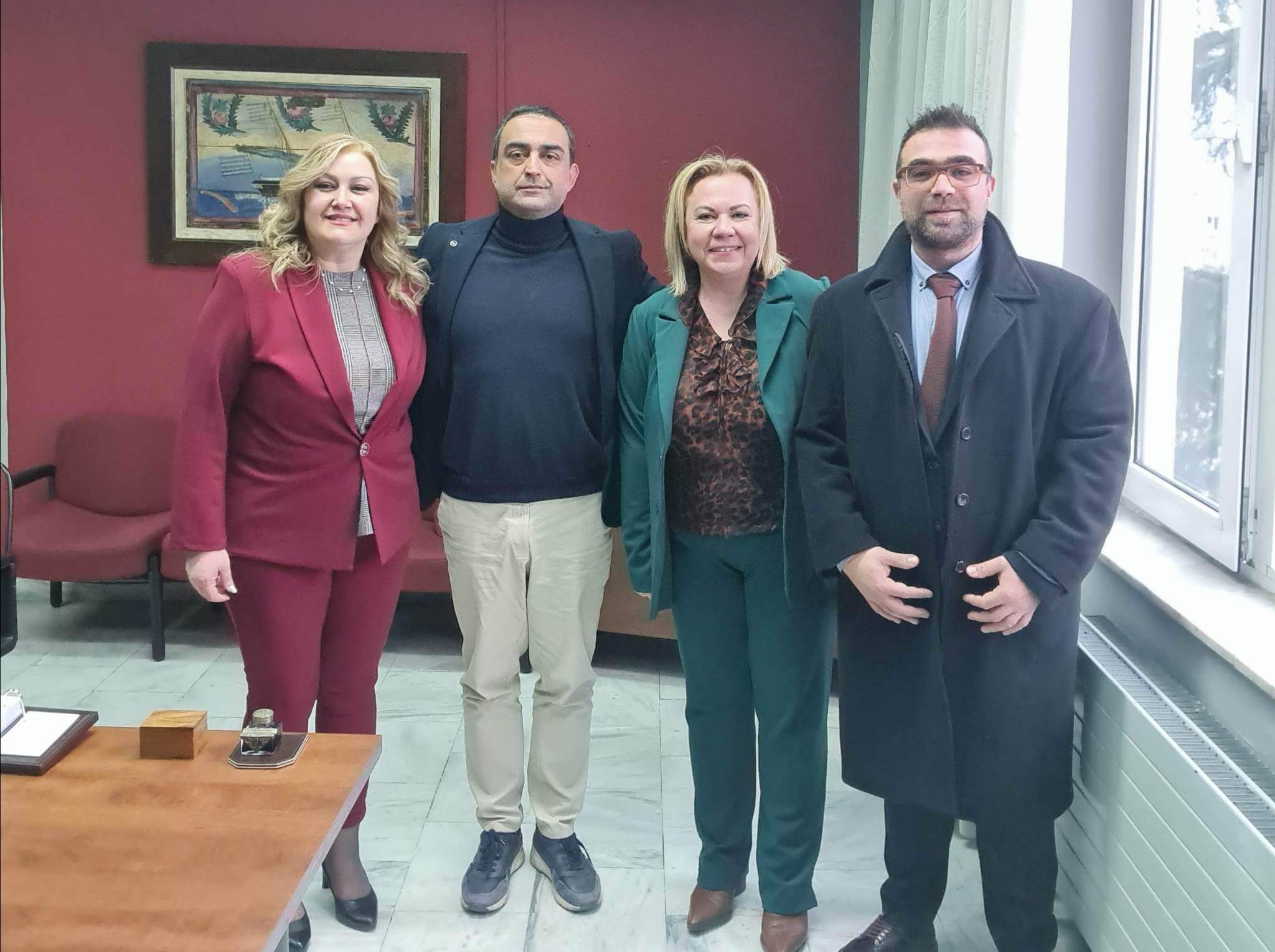 “Project για τη Δράμα”: Επίσκεψη της Π. Κιόρτεβε στον Αντιπεριφερειάρχη ...