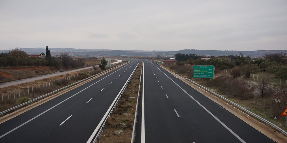 Προσωρινή διακοπή στην Εγνατία Οδό Κήπων – Αλεξανδρούπολης | dramini