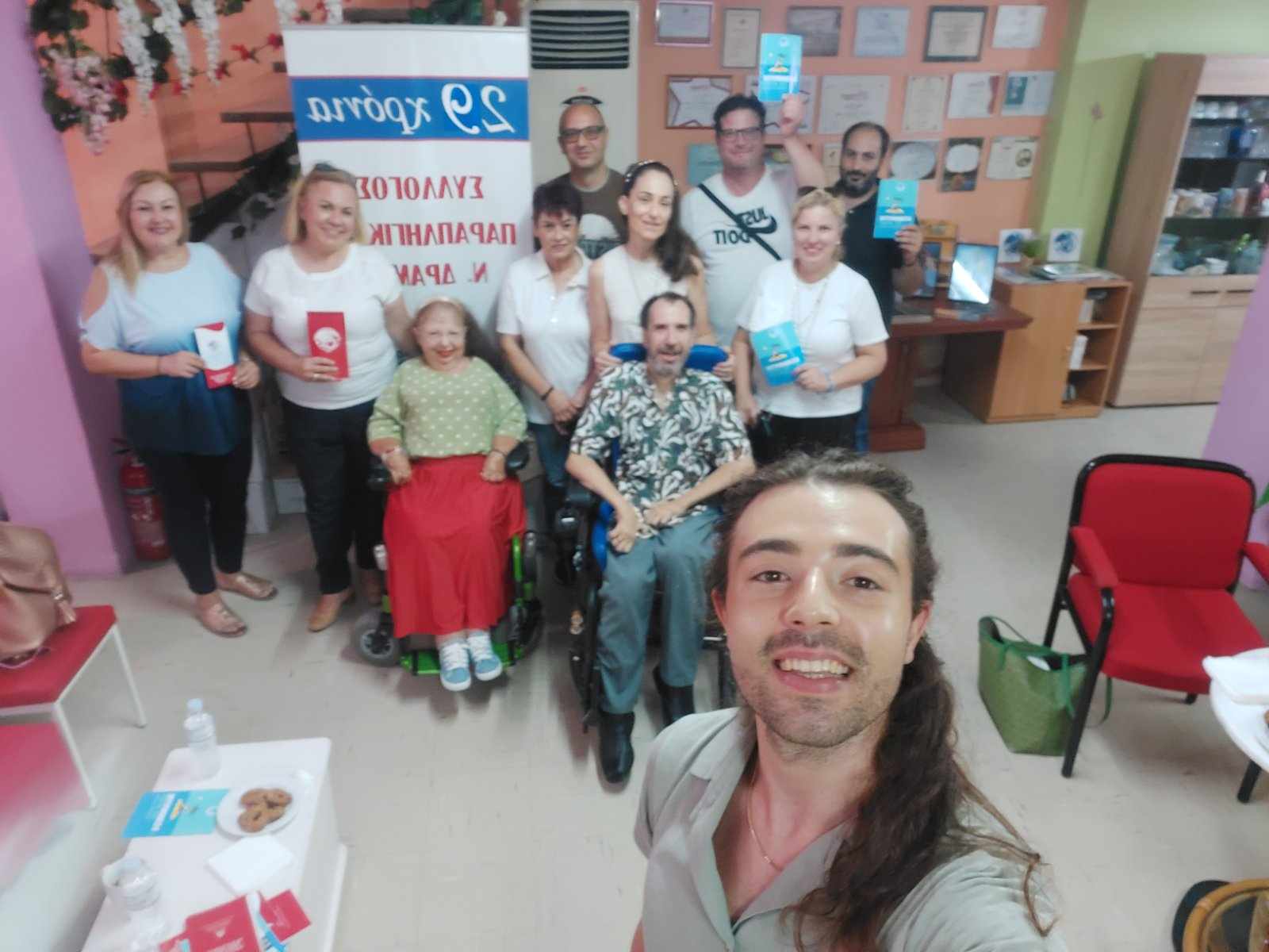 Επίσκεψη Π.Κιόρτεβε στο Σωματείο Παραπληγικών Δράμας | dramini