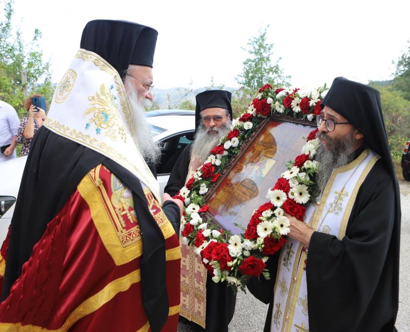 Η εικόνα του Αγίου Γεωργίου Περιστερεώτα στην Ι. Μ Μεταμορφώσεως του ...
